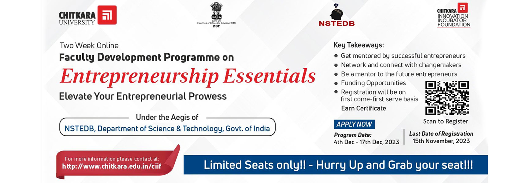 CIIF | Chitkara Innovation Incubator Foundation